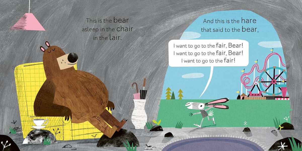 The Bear and the Hare and the Fair - Em Lynas, illustrated by Matt Hun ...