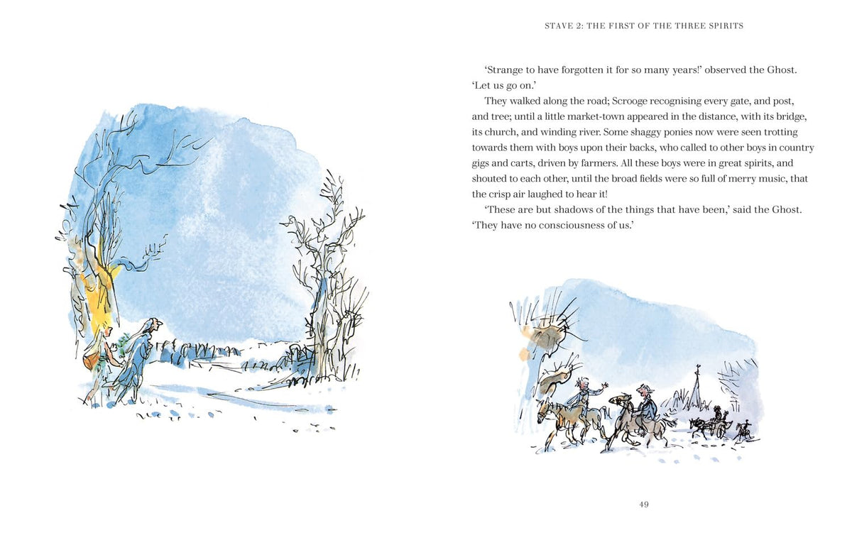 Quentin Blake's A Christmas Carol - Charles Dickens, Quentin Blake ...