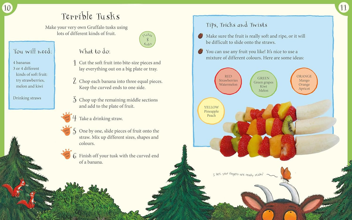 Gruffalo Crumble and Other Recipes: The Gruffalo Cookbook - Julia Dona ...